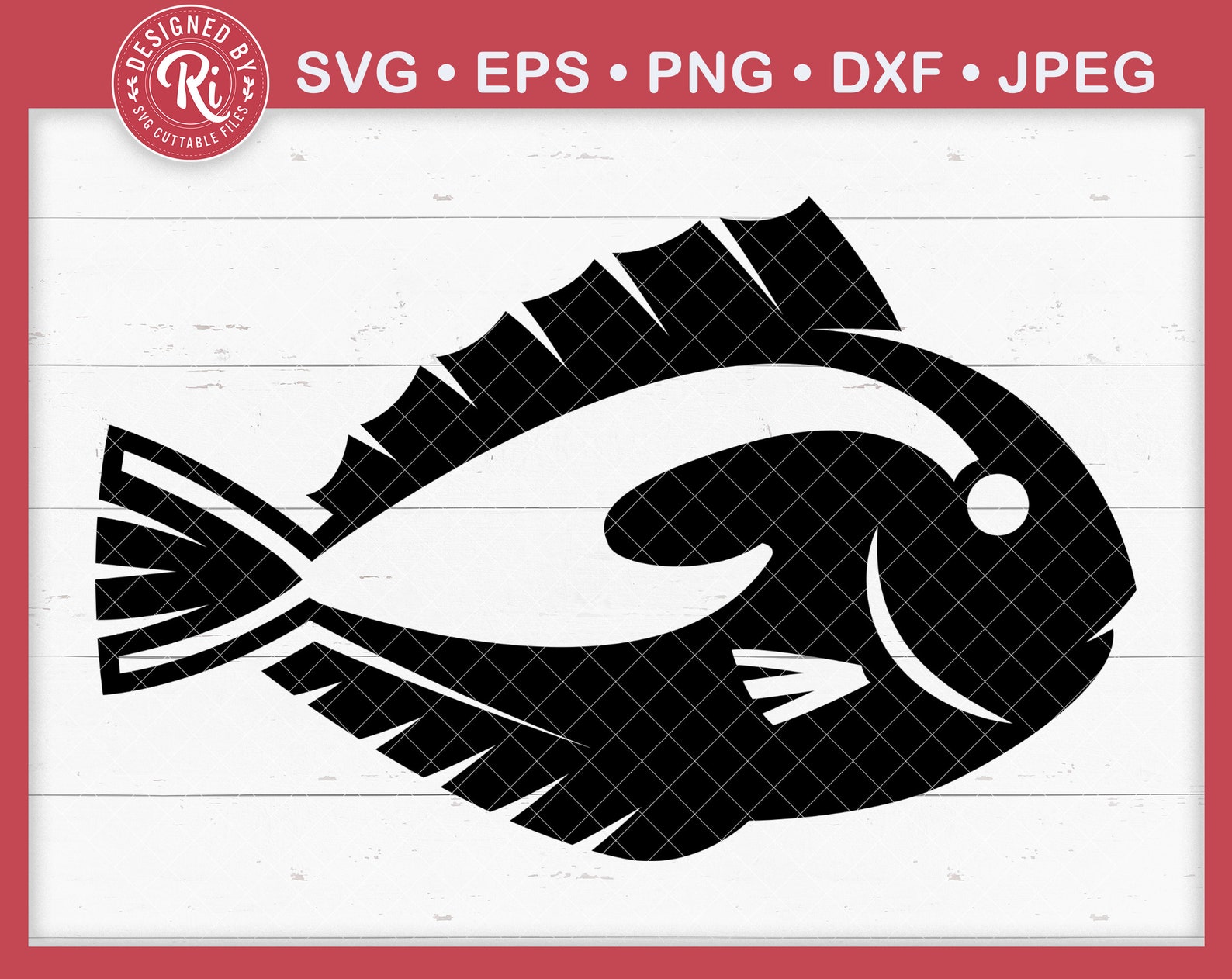 Fish Svg Fish Silhouettes Svg Aquarium Svg Ocean Svg - Etsy