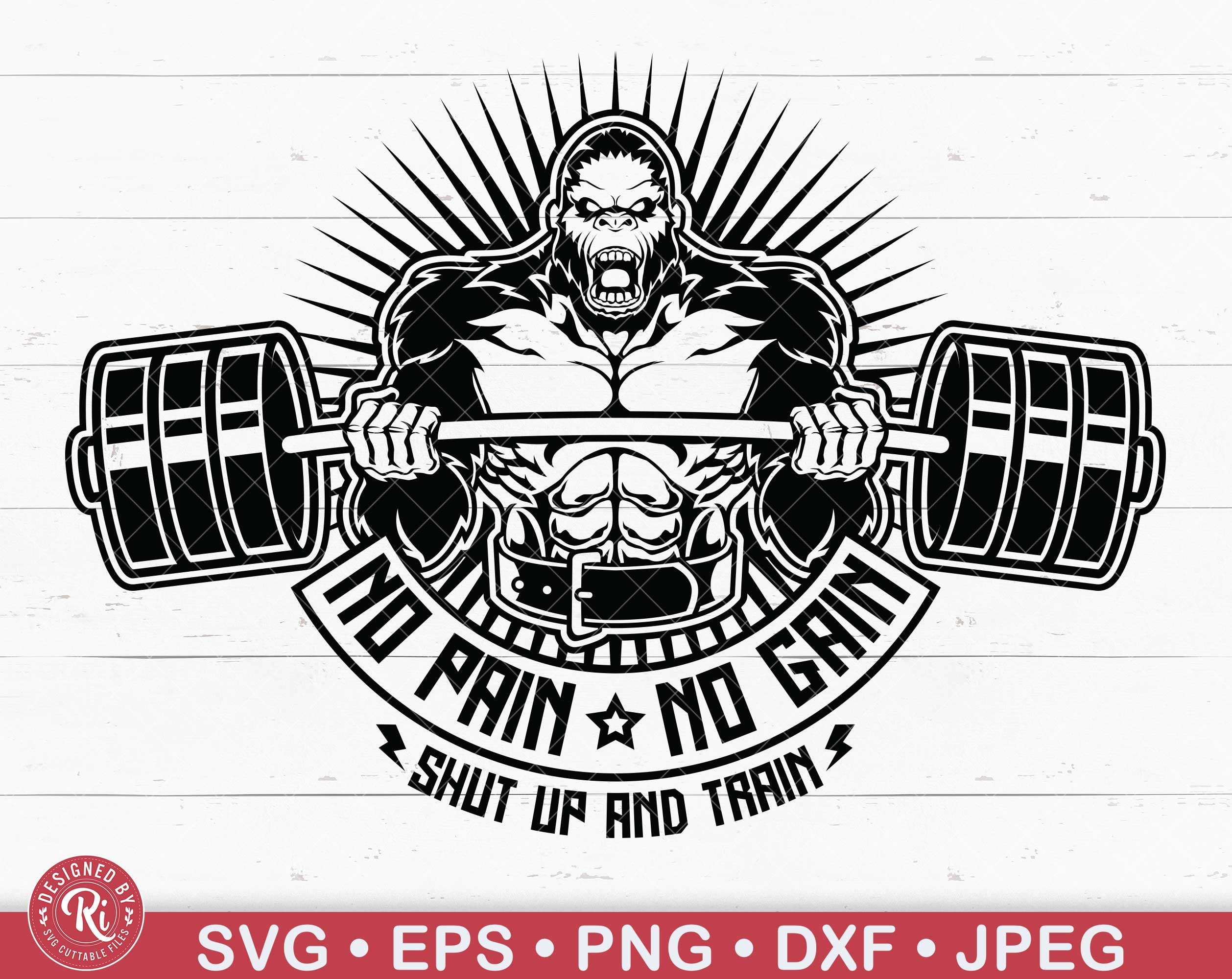 Cool Weightlifting Logos