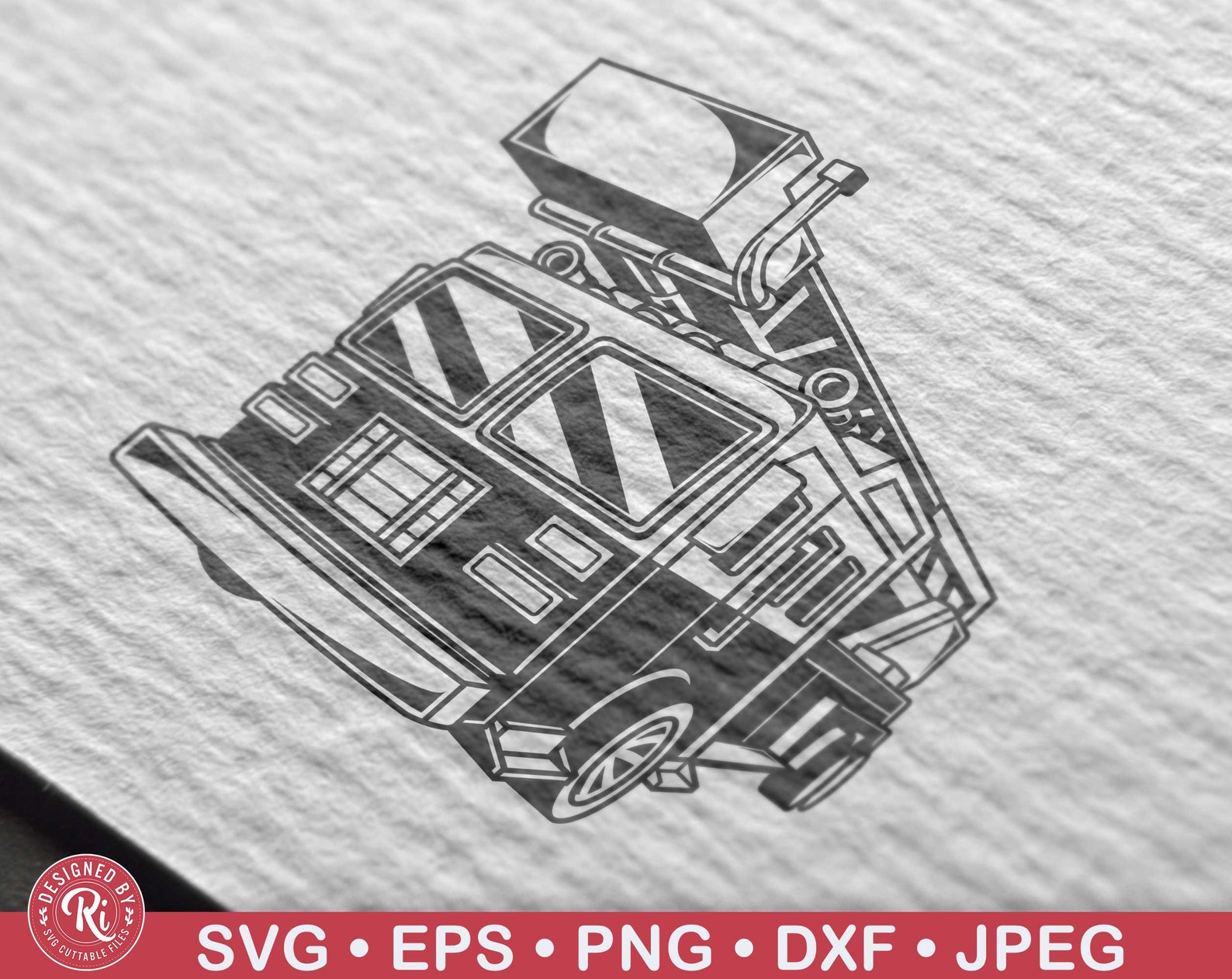 Firetruck Svg, Responder, Fire Engine, Fire Truck Clipart, Hook and ...