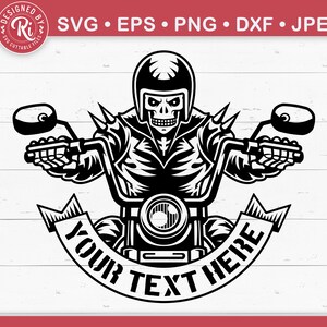 Motorcycle Monogram Svg, Skull Motorcycle Svg, Bike Svg, Motorcycle ...