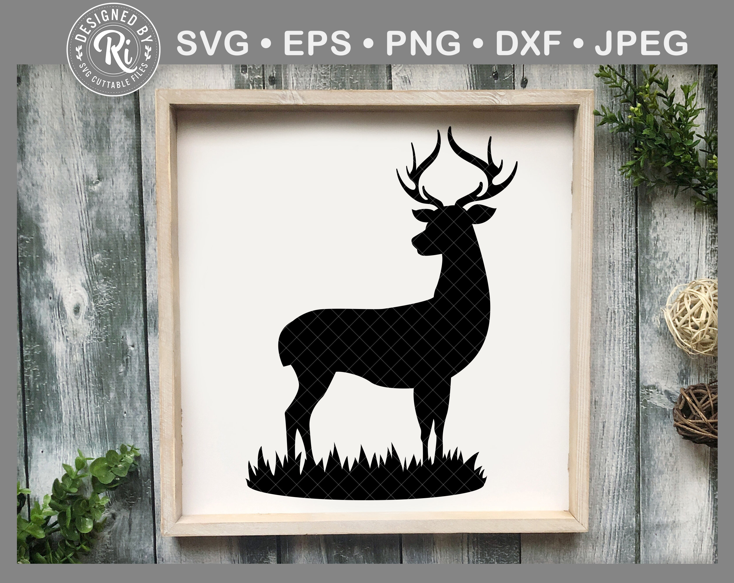 Deer Bundle Svg Deer Svg Deer Silhouette Svg Deer Head - Etsy
