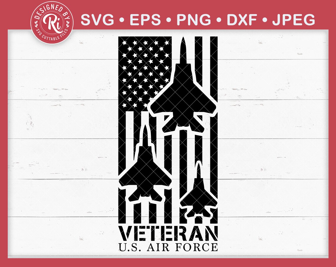 US Air Force Veteran Svg Veterans Day Svg Veteran Svg Air - Etsy