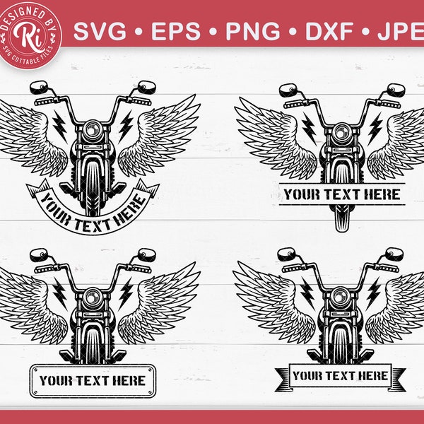 Motorcycle Svg - Etsy