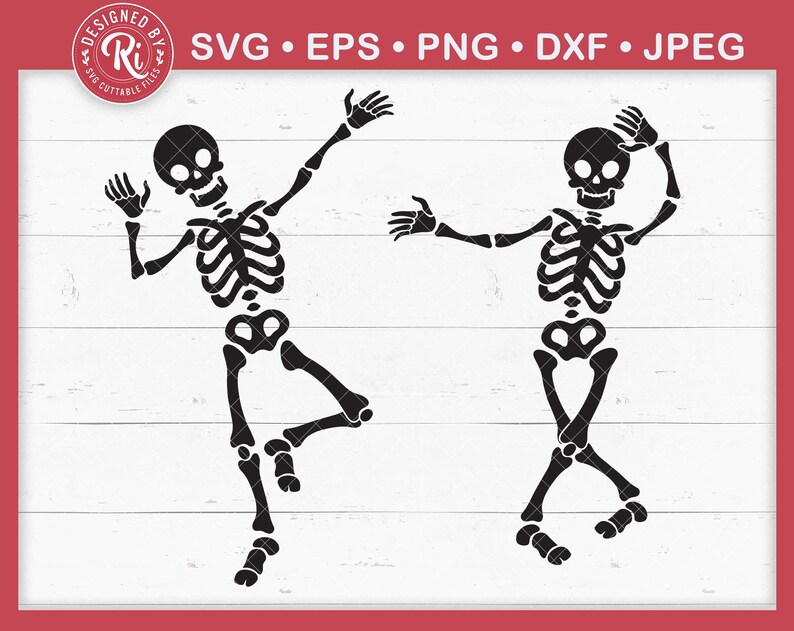 Dancing Skeleton Svg, Funny Halloween Design, Skull, Skeleton Dance ...