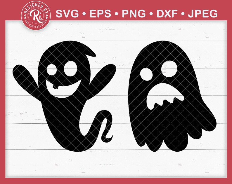Ghosts Svg Boo Crew Svg Haunted House Svg Halloween Svg | Etsy