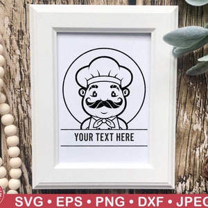 Chef Monogram Svg, Cooking, Baking, Cook, Grill Master, Kitchen Sign ...