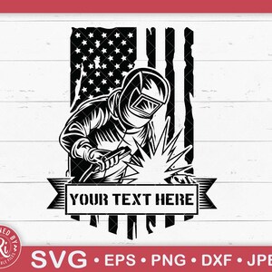 US Welder Monogram Svg, Welding Svg, Welder Png, Welder Clipart, Welder ...