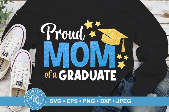 Proud Mom of A Graduate Svg Senior Mom Svg Graduation Svg - Etsy