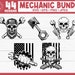 Mechanic Svg Bundle, Mechanic Tools Svg Bundle, US Skull Mechanic Svg ...