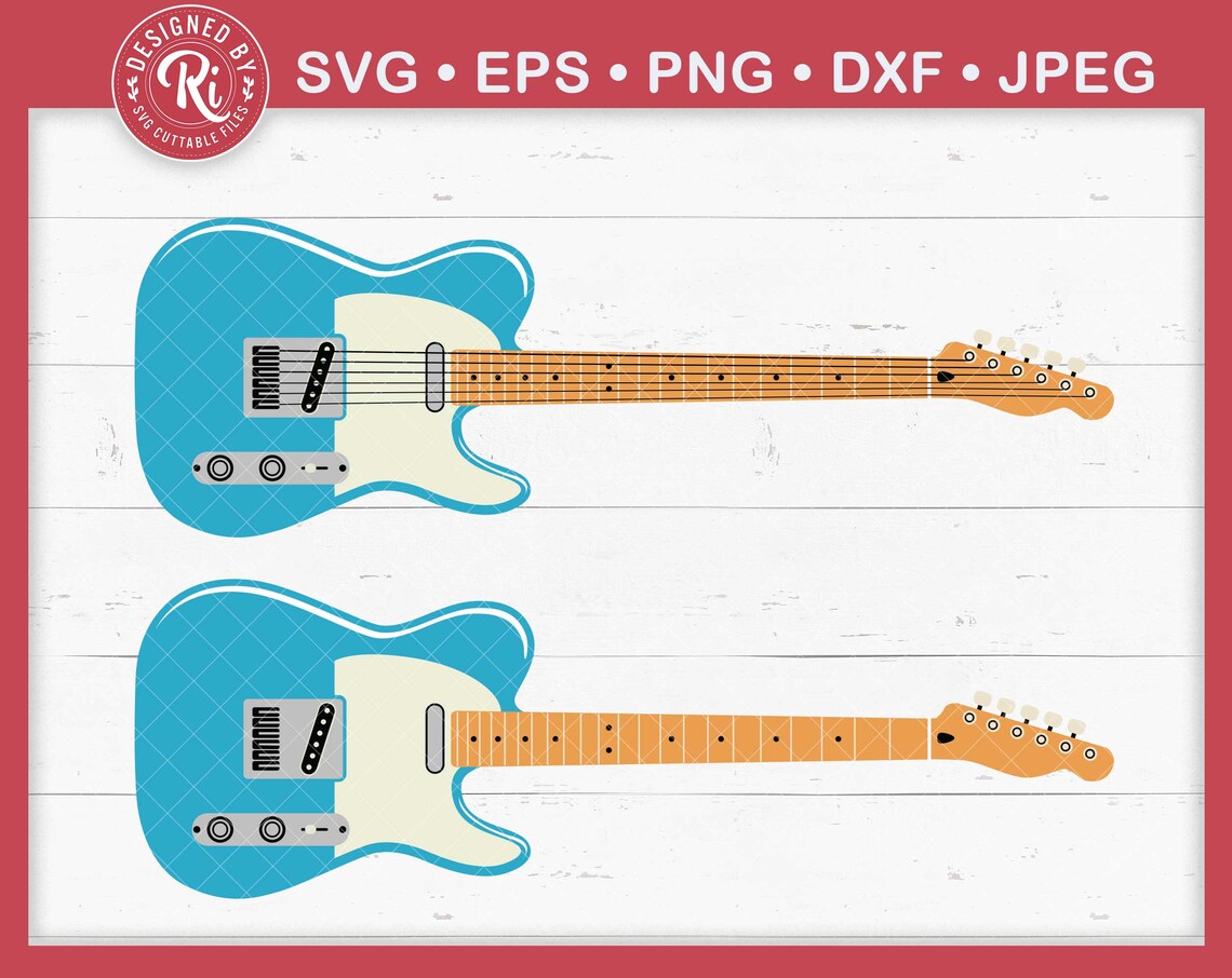 Fender Telecaster Svg Electric Guitar Svg Guitar Svg Music - Etsy