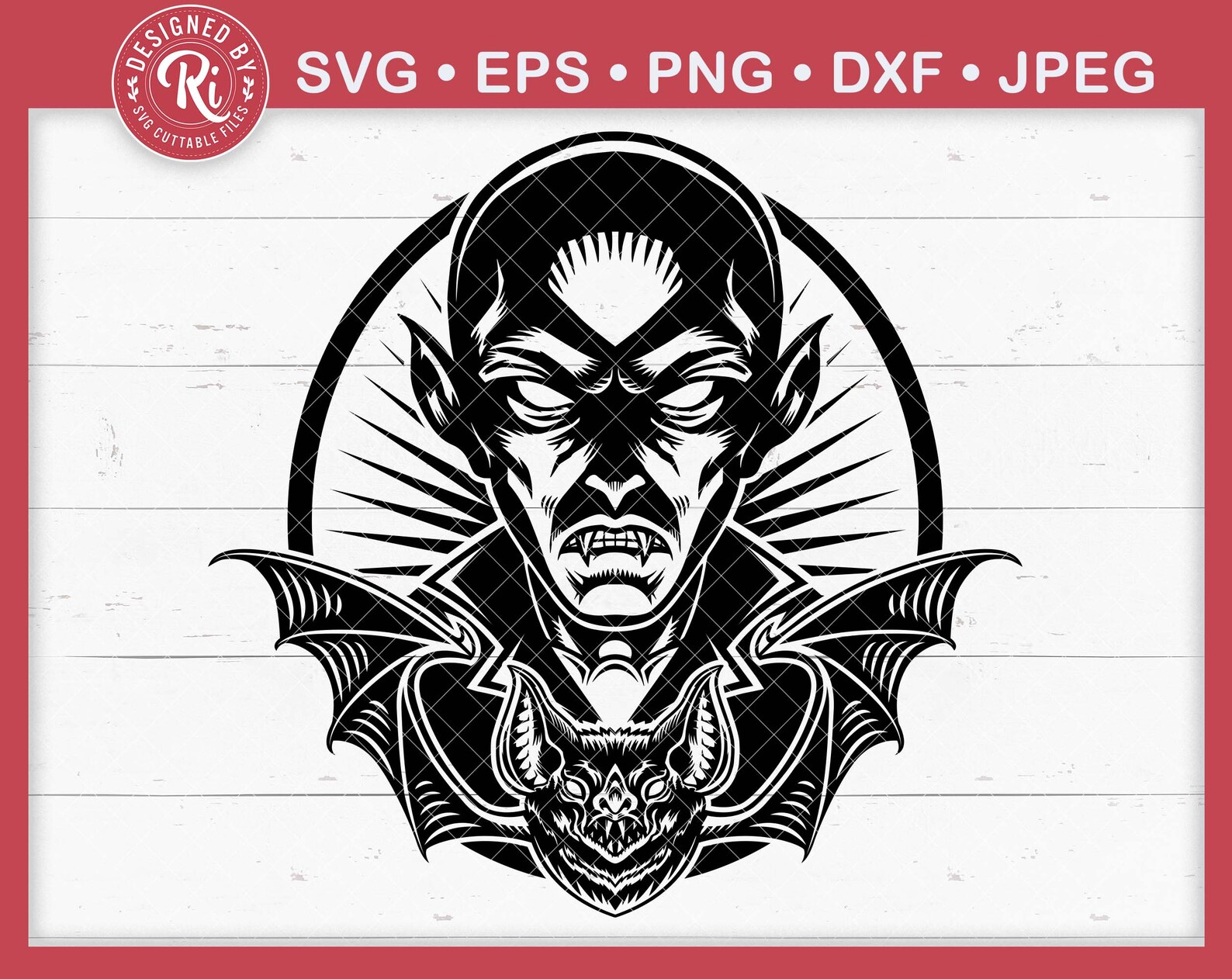 Dracula Svg Vampire Svg Fangs Svg Flying Bat Svg Halloween - Etsy