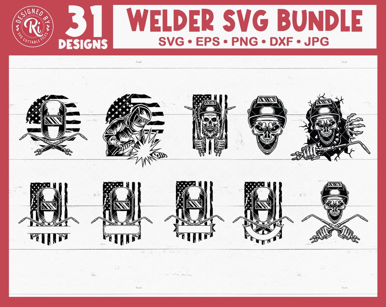Welder SVG Bundle, Skull Welder Svg, Welding Svg, Welding Torch Svg ...