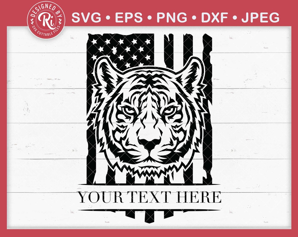 Tiger Monogram Svg Tiger Svg Tiger Png Tiger Head Svg - Etsy