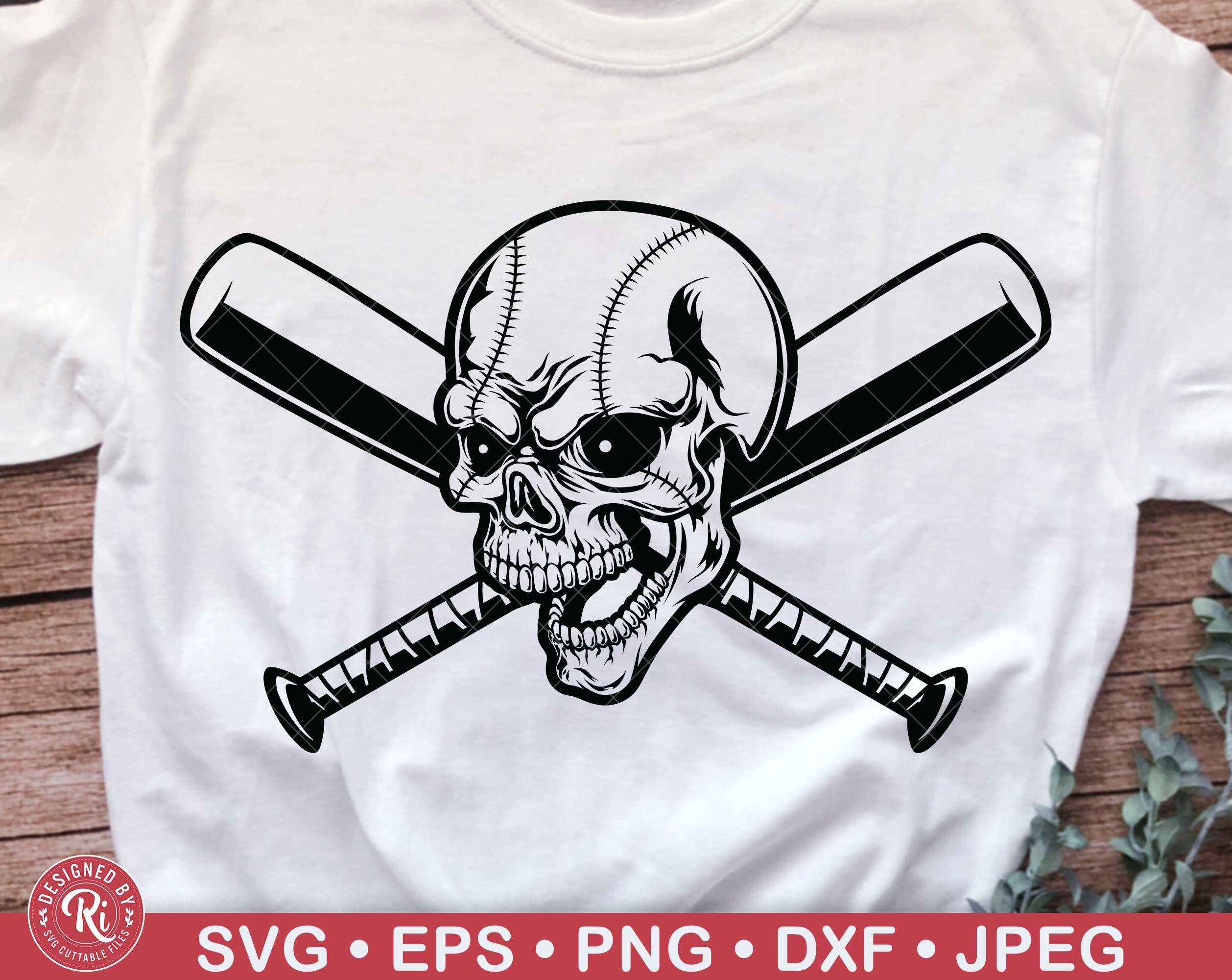 Baseball SVG Baseball Skull Baseball Bat Baseball Logo - Etsy