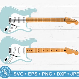 Fender Stratocaster Svg, Electric Guitar Svg, Guitar Svg, Music Svg ...