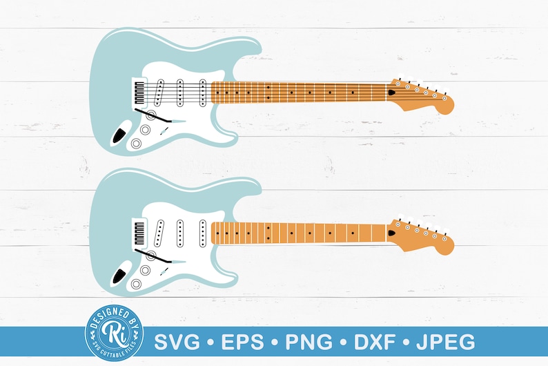 Fender Stratocaster Svg Electric Guitar Svg Guitar Svg | Etsy