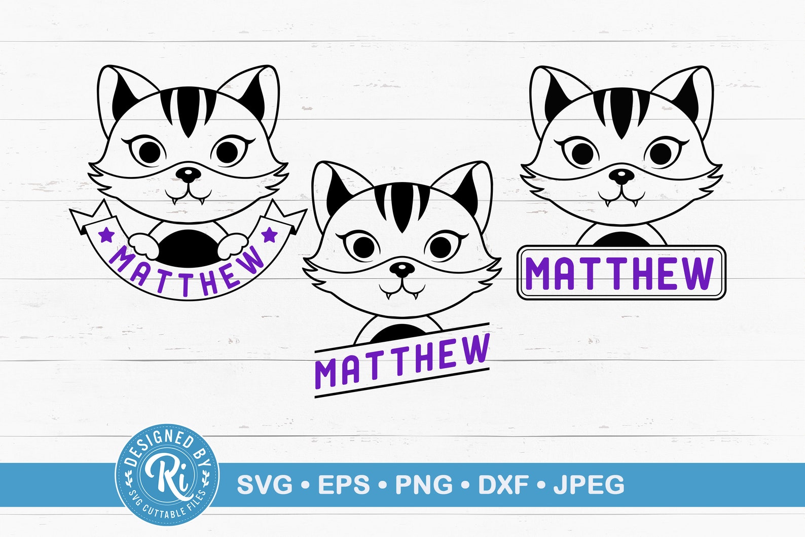 Cat Monogram Svg Cat Svg Kitty Svg Cat Mom Svg Cat Png - Etsy