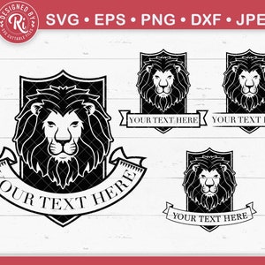 Lion Monogram Svg Lion Logo Svg Safari Animals Svg Lion - Etsy