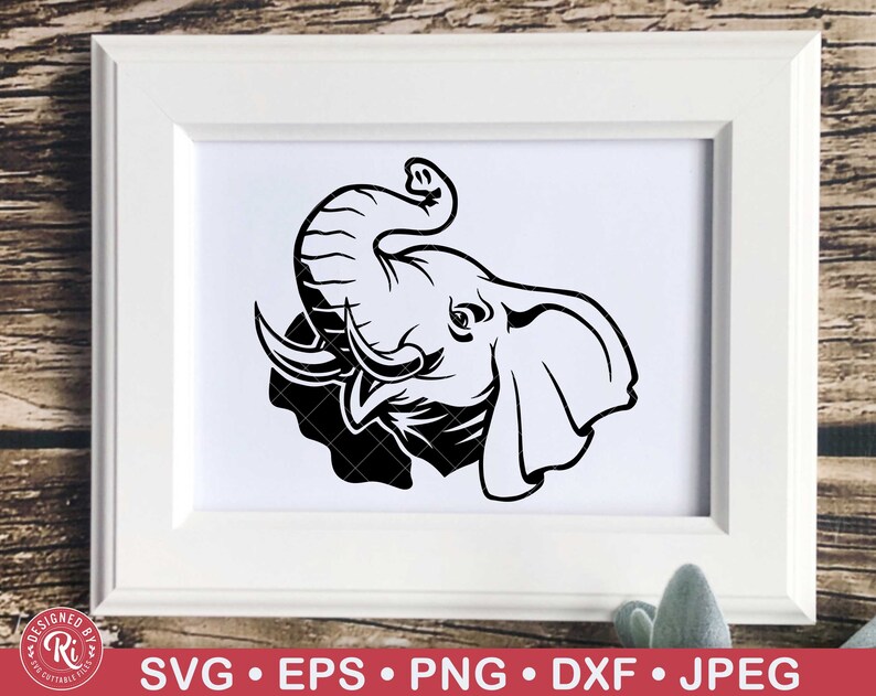 Elephant Head Svg, Elephant Trunk, Safari Animals, Elephant Clipart ...