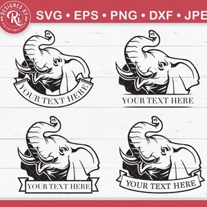 Elephant Monogram Svg, Safari Animal Svg, African Svg, Nature Svg ...