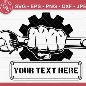 Mechanic Monogram Svg, Smash Punch Mechanic Svg, Car Mechanic Svg ...