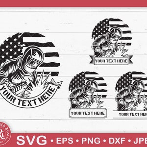 US Welder Monogram Svg, Welding Svg, Welder Png, Welder Clipart, Welder ...