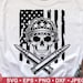 US Skull Soldier With Bullets Svg, Military, US Army, Veteran ...