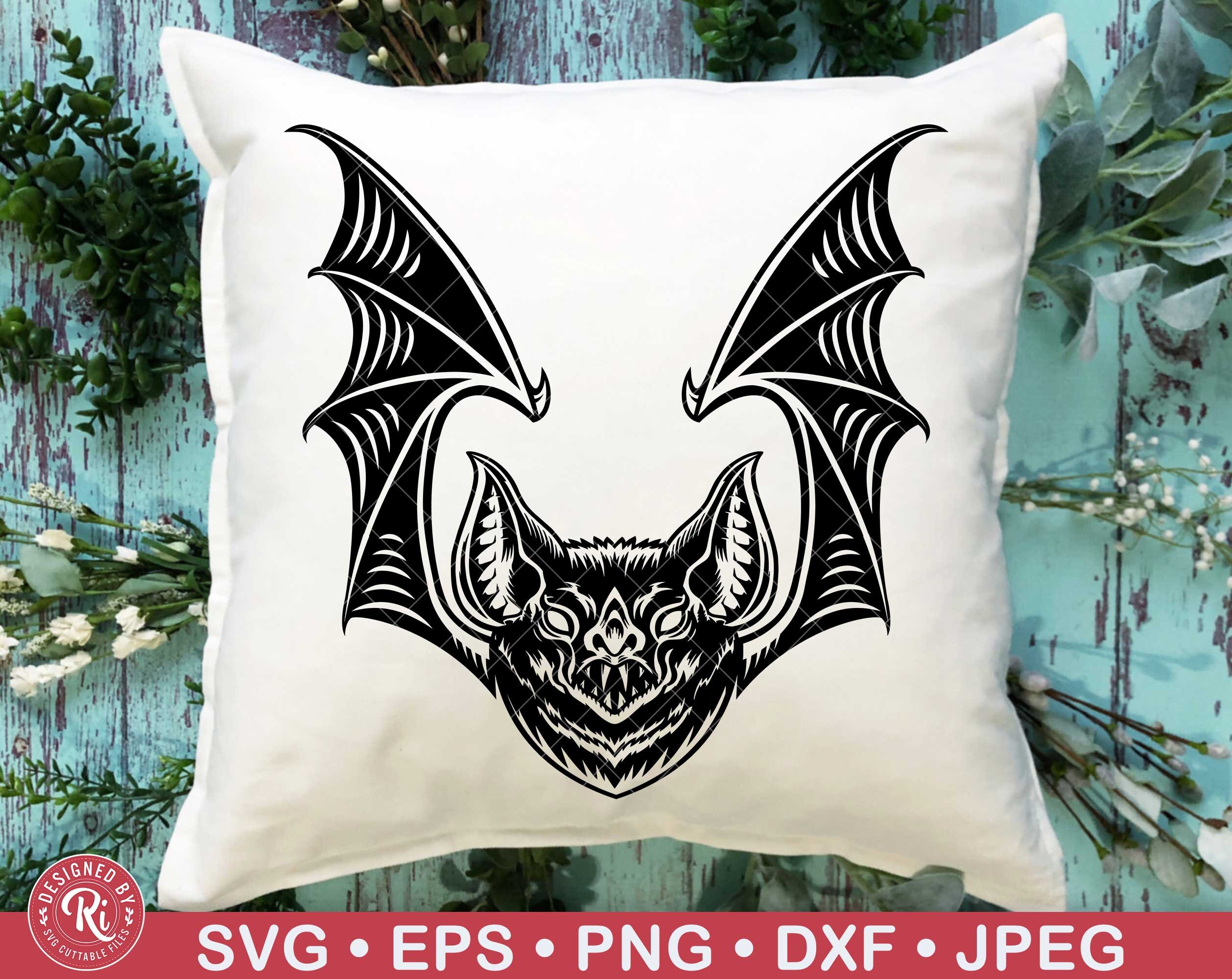 Flying Bat Svg Dracula Vampire Halloween Nightmare Bat - Etsy UK