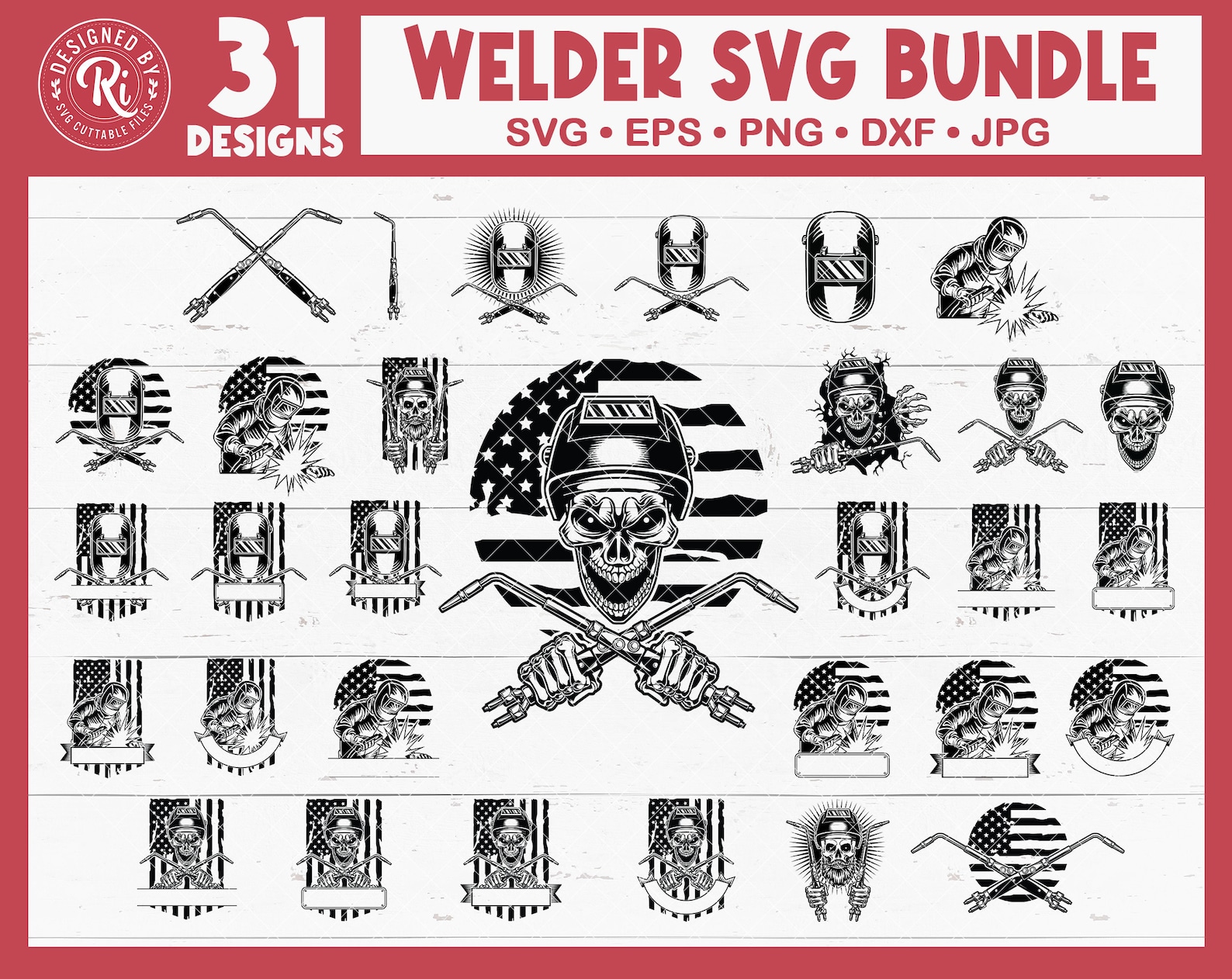 Welder SVG Bundle, Skull Welder Svg, Welding Svg, Welding Torch Svg ...