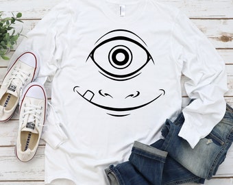 One Eyed Monster Svg - Etsy