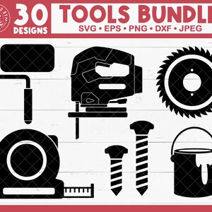 Tools Bundle Svg, Handyman, Mechanic, Carpenter, Garage, Construction ...