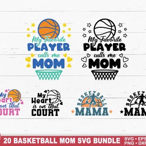 Basketball Mama Svg Bundle, Basketball Mom, Eat Sleep Basketball Repeat ...