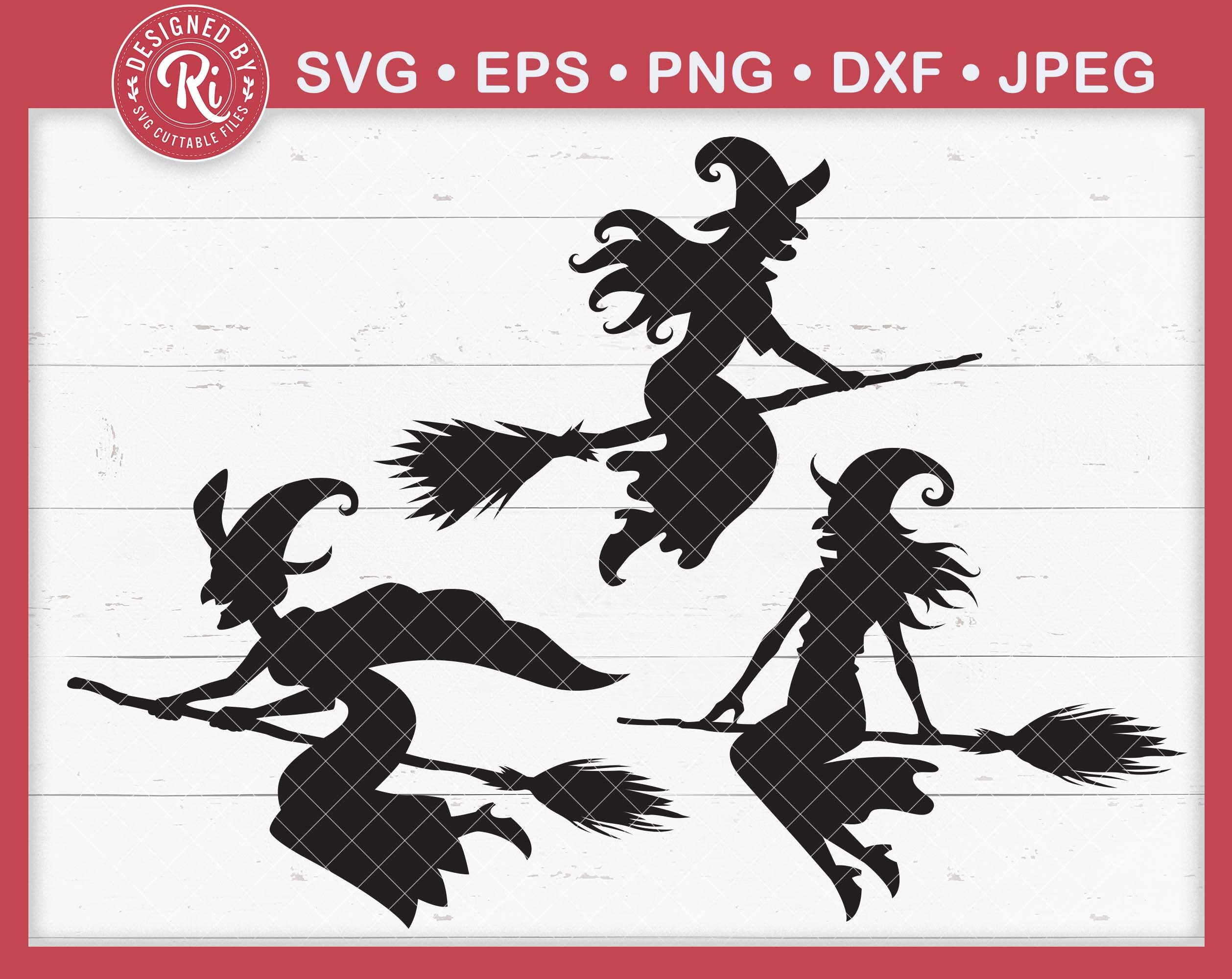 Brujas Svg Clipart de Brujas Wiccan Svg Brujería Svg Wicca - Etsy México