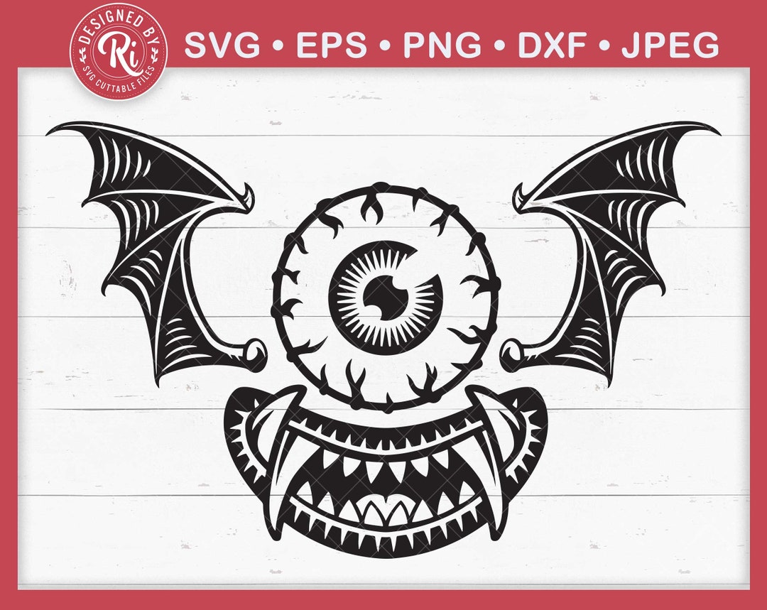 Flying Eyeball Svg, Halloween Eyeballs, Happy Halloween, Trick or Treat ...