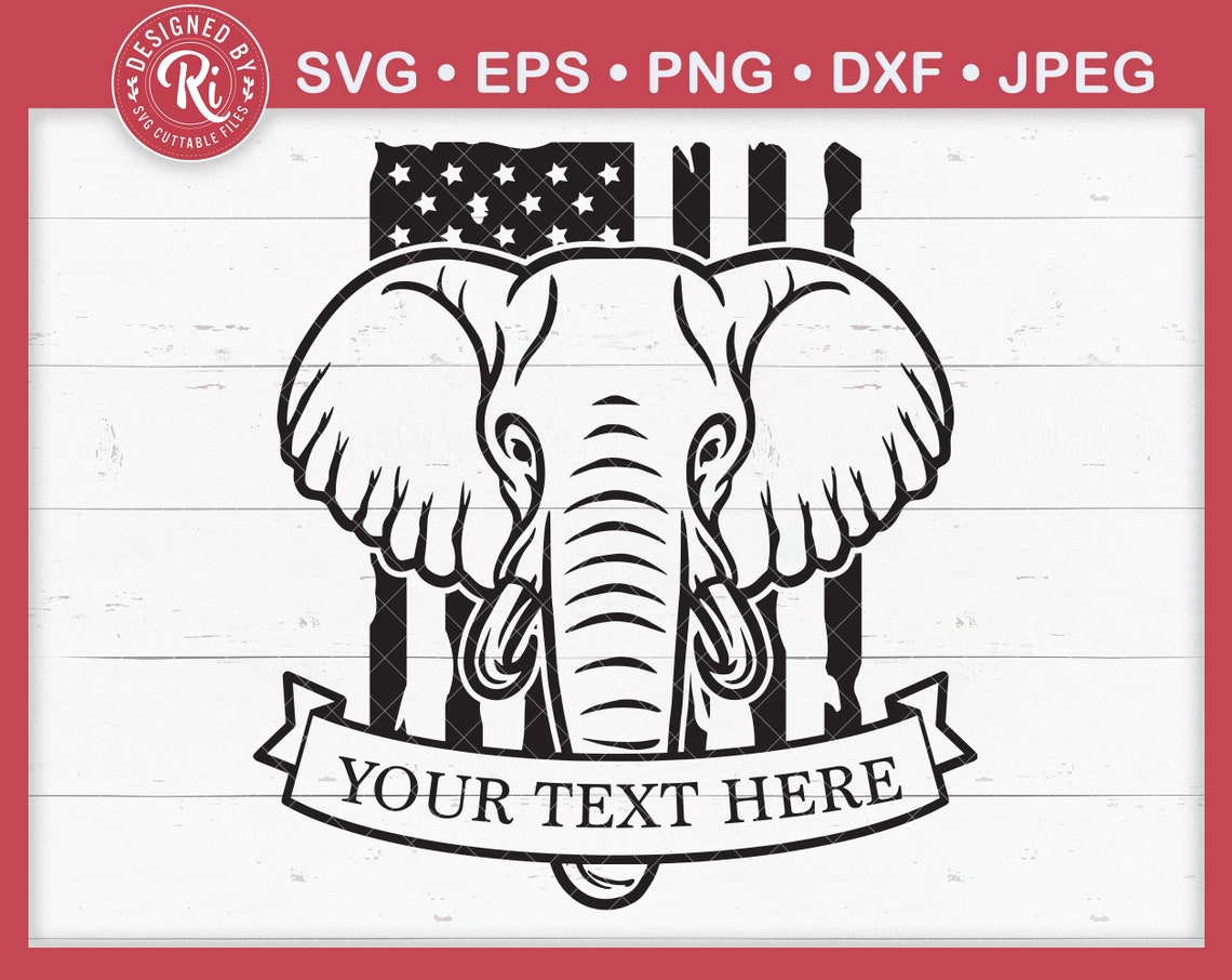 Elephant Monogram Svg Safari Animal Svg African Svg Nature - Etsy