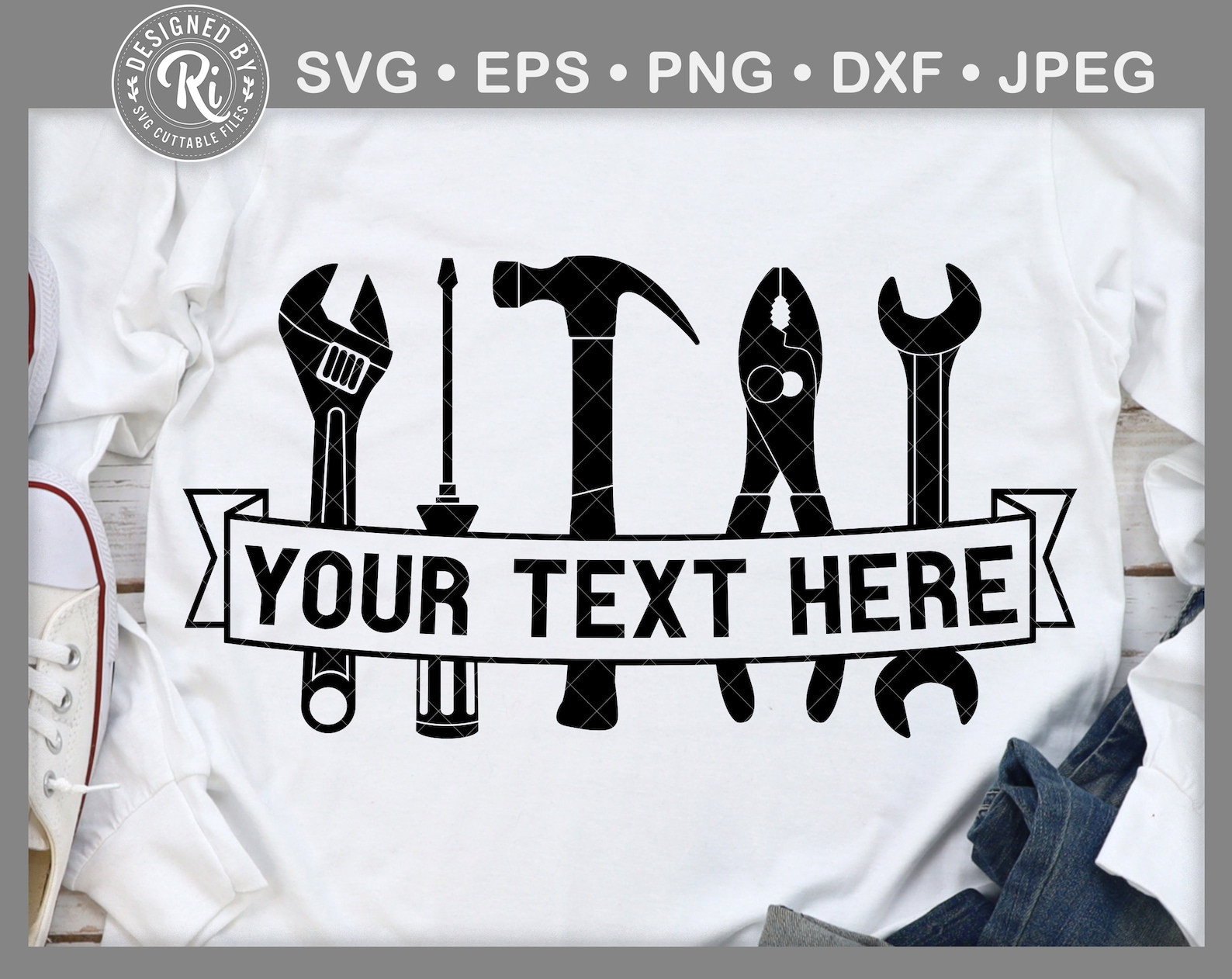 Tools Logo Monogram Svg, Carpenter, Handyman, Mechanic, Construction ...