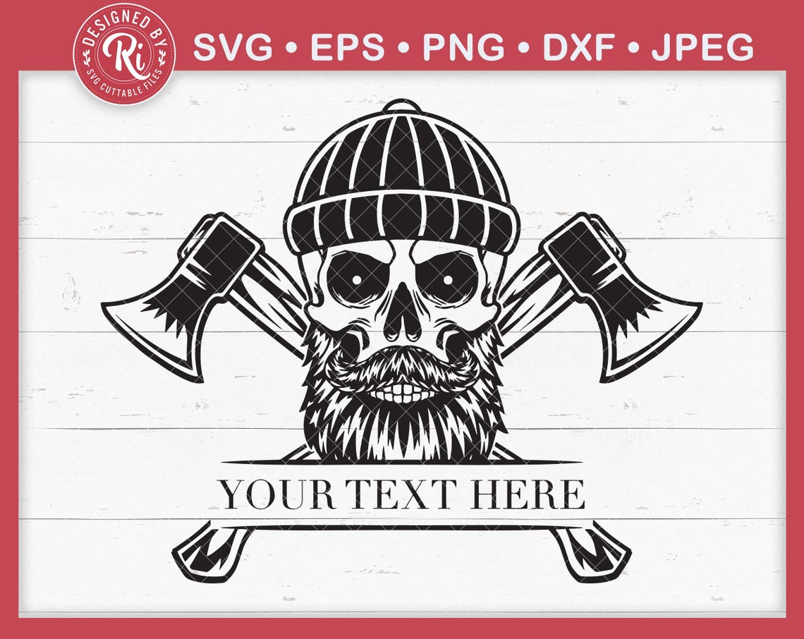 Lumberjack Monogram Svg Woodworking Svg Axe Svg Logger Svg - Etsy