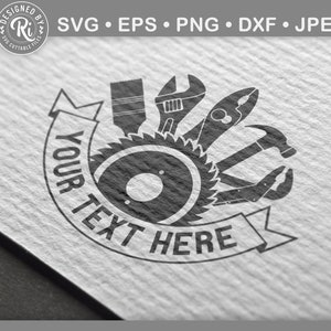 Tools Monogram, Tool Box Svg, Repair Tools Svg, Handyman Svg, Tools ...