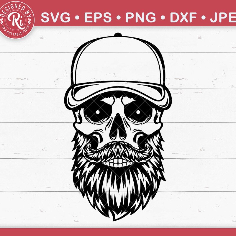 Skull Face Svg' - Etsy