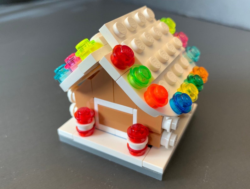 Gingerbread House Christmas Tree Ornament - Custom Built From Genuine ...