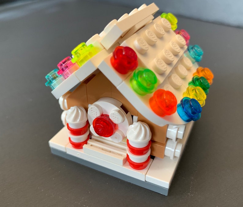 Gingerbread House Christmas Tree Ornament - Custom Built From Genuine ...