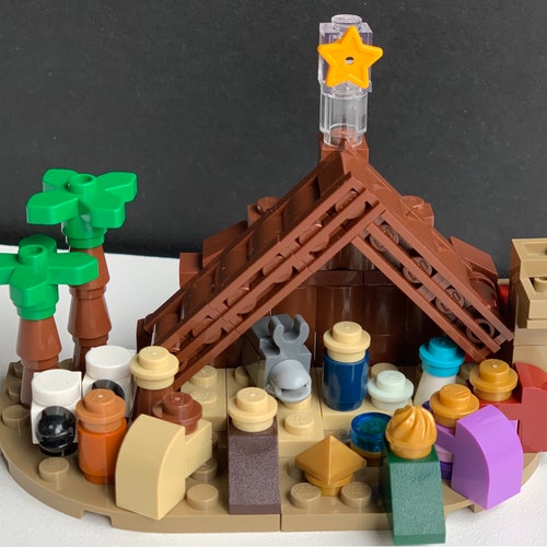 Christmas Nativity Scene Custom Built From Genuine LEGO® - Etsy