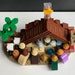 Christmas Nativity Scene Custom Built From Genuine LEGO® - Etsy