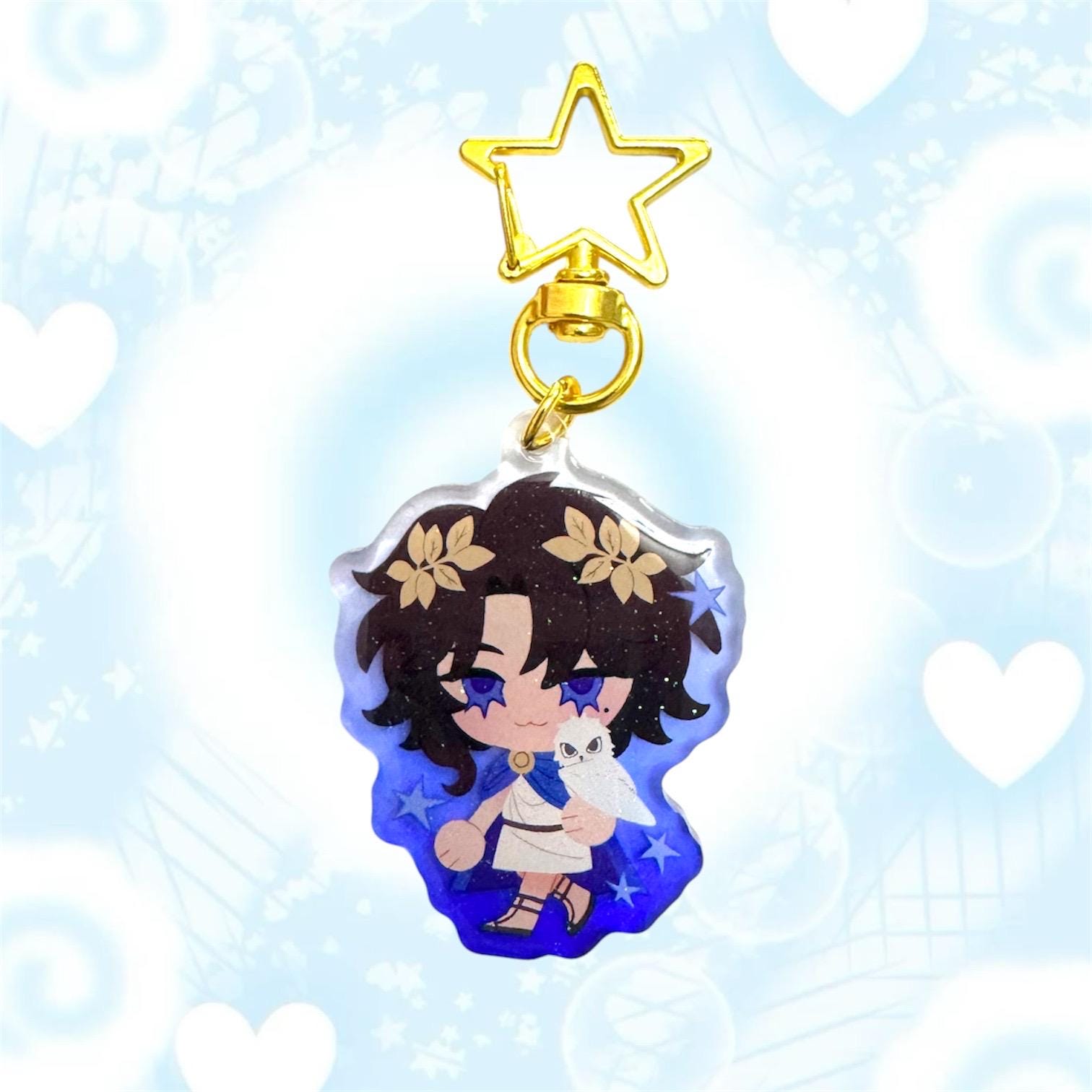 Epic Inspired Acrylic Charms (penelope, Odysseus & Telemachus) - Etsy