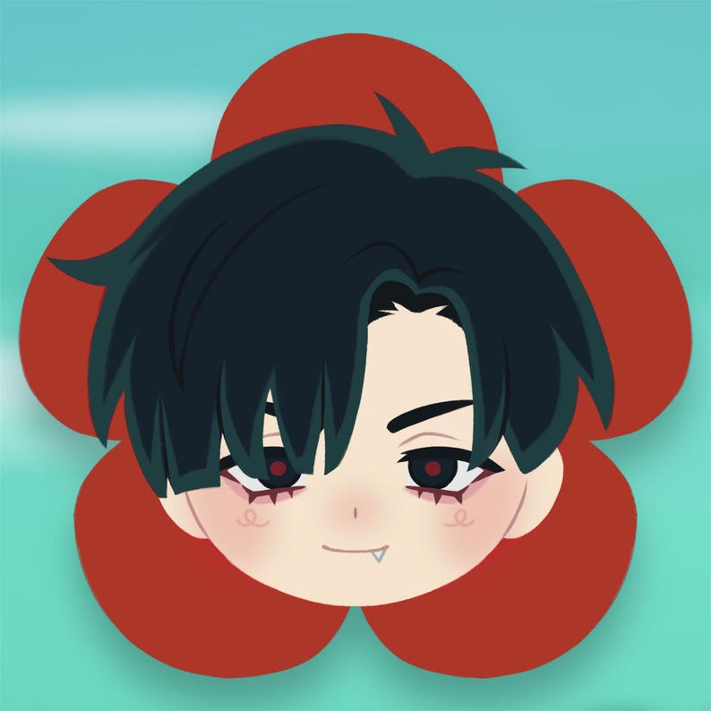 PREORDER: Alien Stage Clematis Flower Acrylic Phone Charms Glitter ...