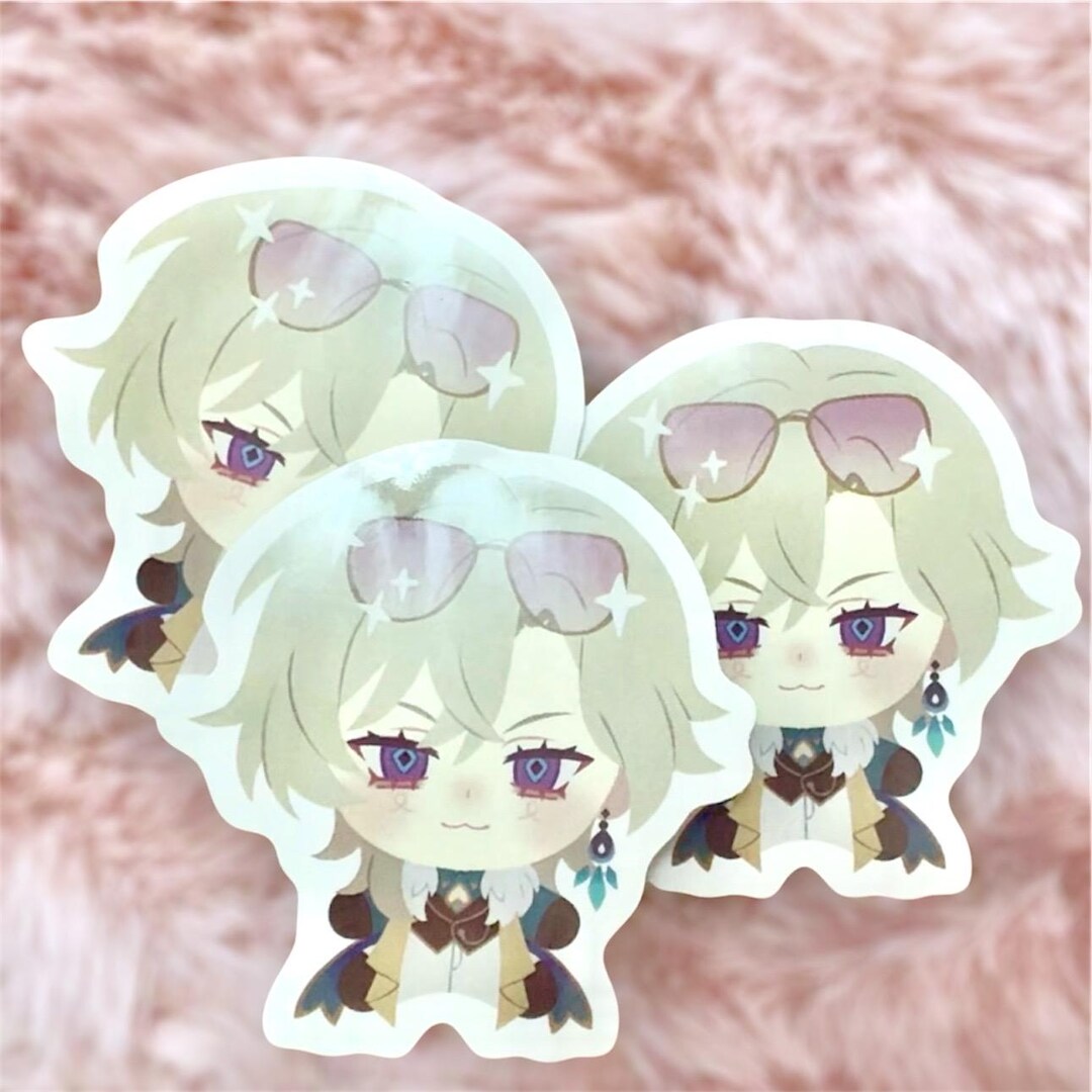 Honkai Star Rail Vinyl Aventurine Stickers - Etsy