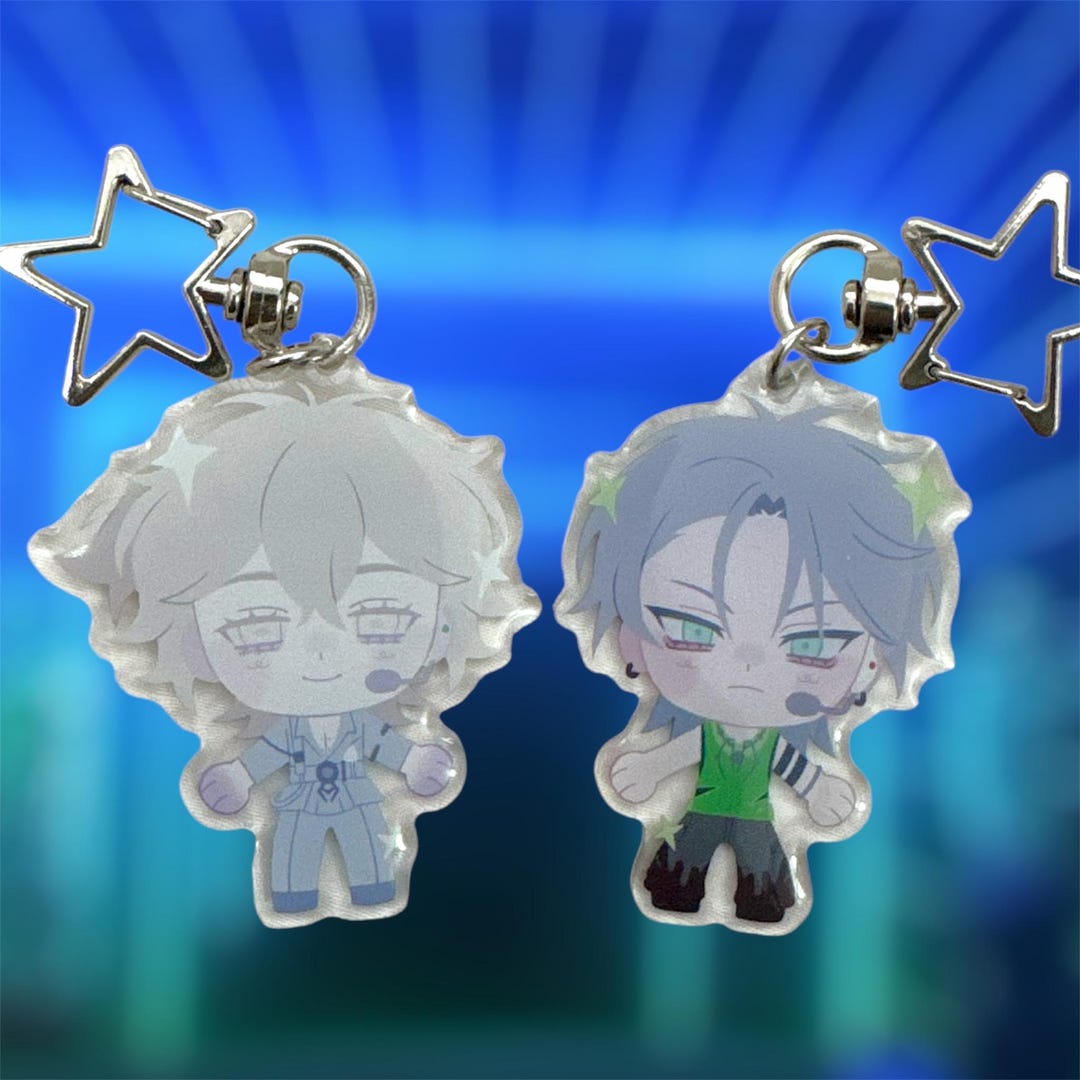 Alien Stage R7 Till & Luka Acrylic Charms - Etsy