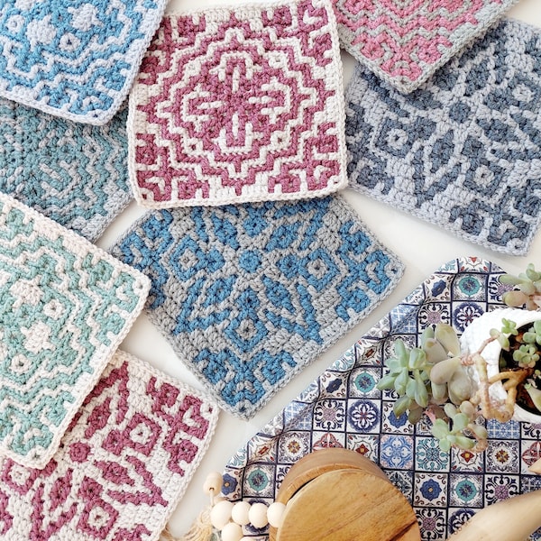 Mosaic Crochet Overlay Patterns - Etsy