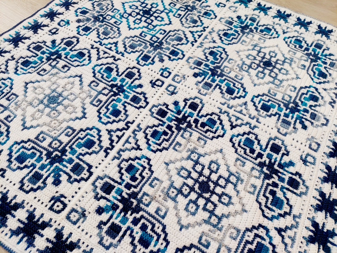 Butterfly Dance. Overlay Mosaic Crochet Motif. Chart and Written ...