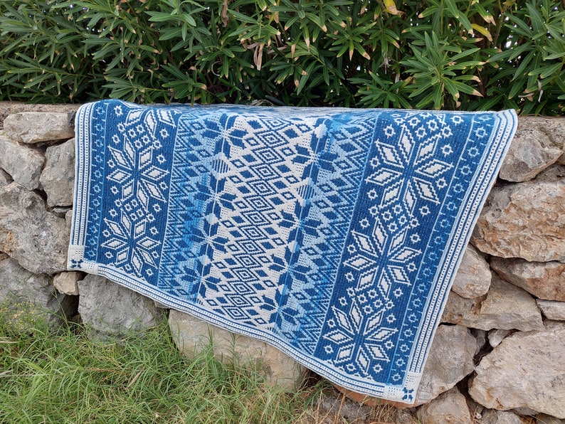 Overlay Mosaic Crochet Afghan/blanket Pattern GLORIOUS - Etsy